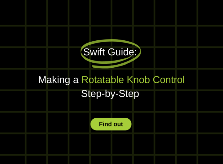 Swift Guide: Making a Rotatable Knob Control - Step-by-Step - QSD